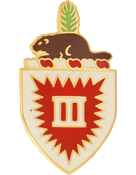 3rd Engineer Battalion Unit Crest - Military Depot