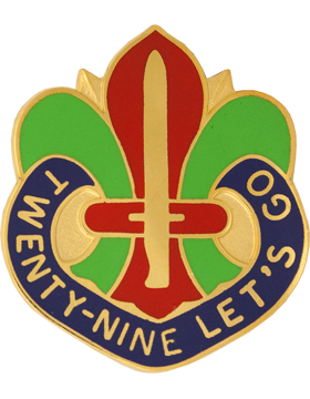 29th Infantry Division Unit Crest - Military Depot