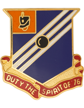 76th Field Artillery Unit Crest - Military Depot
