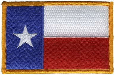 TEXAS FLAG PATCH - FULL COLOR - Military Depot