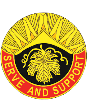 389th Support Battalion United States Army Unit Crest - Military Depot