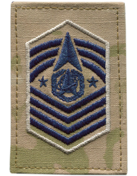 Space Force Chief Master Sergeant of Space Force OCP Velcro Rank ...
