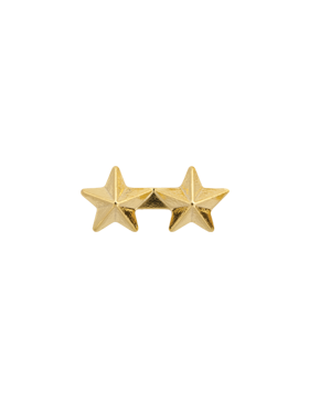 3/16" Double Gold Star Device - Military Depot
