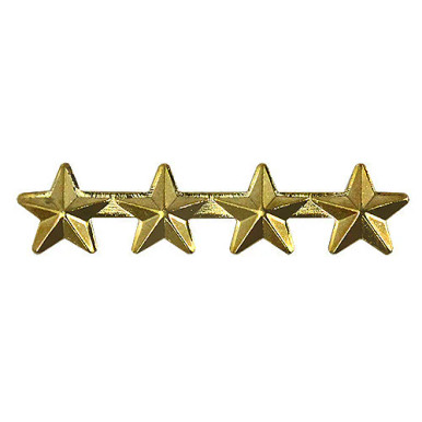 3/16" Four Gold Star Device - Military Depot