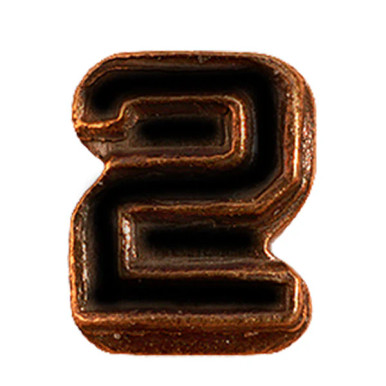 Bronze Numeral 2 Device - Military Depot