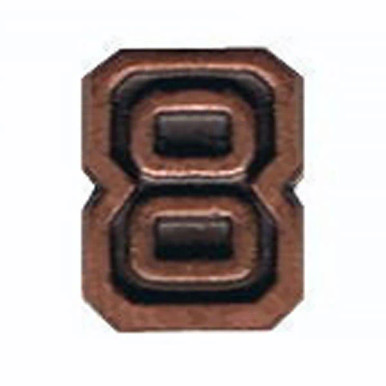 Bronze Numeral 8 Device - Military Depot
