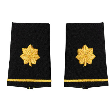 U.S. Army Major Dress Blue Soft Shoulder Board - For Female Uniforms ...