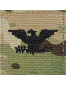 US Army Colonel (O-6) OCP Velcro Rank - Military Depot