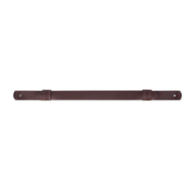 US Army AGSU Cap Strap - Brown Leather - Military Depot