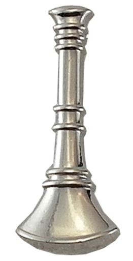 Fire Lieutenant Single Bugle Pin