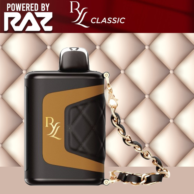 RAZ RYL 35,000 PUFFS DISPOSABLE VAPE - DISPLAY OF 5