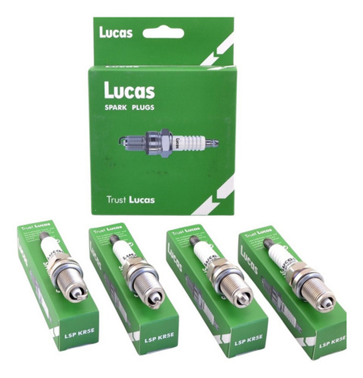 Lucas Spark Plug 4 Units Alfa Romeo 147 1.6 16v 2.0