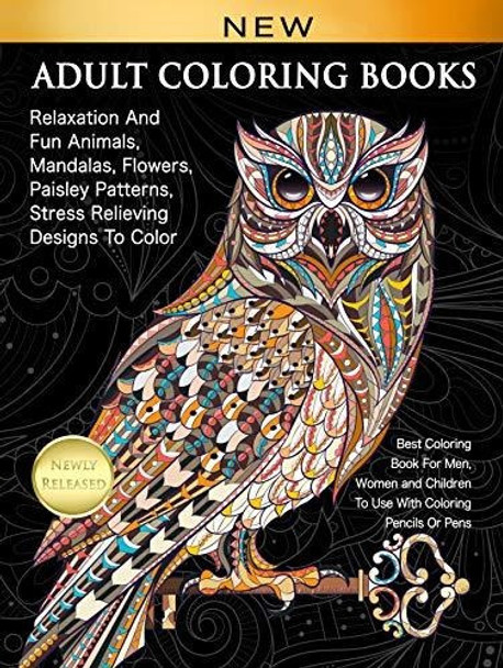 paisley adult coloring book
