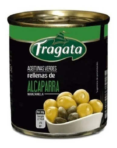 Fragata Stuffed Olives with Capers 200g Imported from Spain