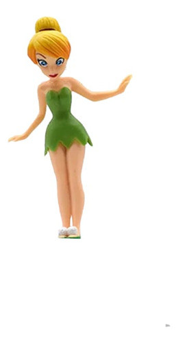 Generic Tinkerbell Mini Figure with Base - Campanita Princess Doll