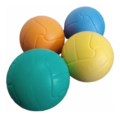 Full Fitness 5 Foam Balls 15cm Diameter Handball Soccer