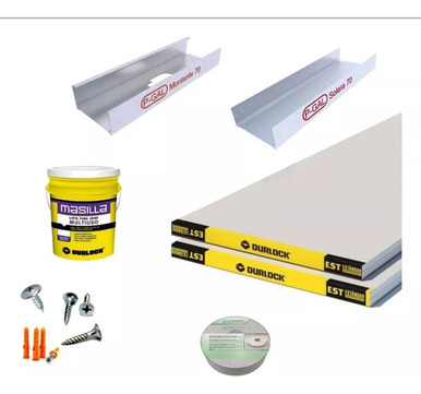 Durlock Demountable Ceiling Materials X M2 120x60 Installation