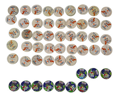 Pepsico 3D Tazos Lot of 52 - Looney Tunes and Chester