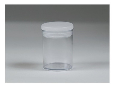 Deskarplas Plastic Biopsy Jar with Lid - 15 ml - 50 Units
