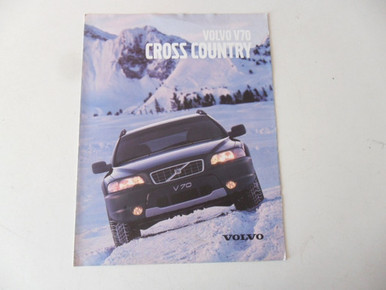 Volvo Vintage Brochure Catalog - V70 Cross Country