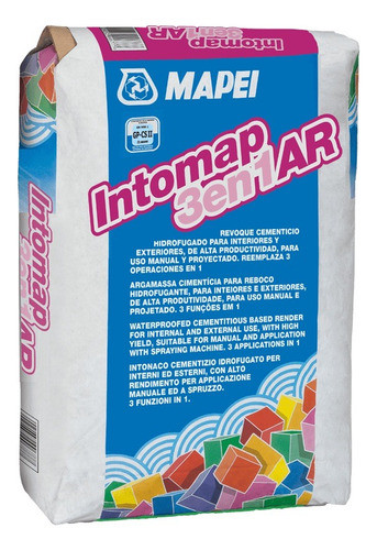 Mapei Revoque Exterior 3 En 1 Tipo Mix E