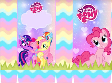 Gaby Imprimible My Little Pony Printable Kit - Candy Bar