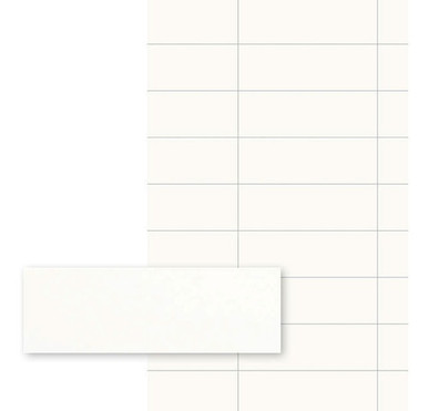 RDM Ceramica Blanca Brillante 30x90 1ra Cal