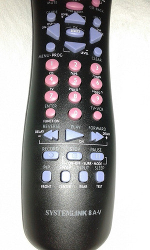 RCA RC800B SystemLink 8AV Universal Remote Control