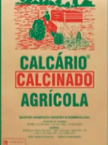 Minercal Calcário Calcinato Dolomitico - 1kg Package