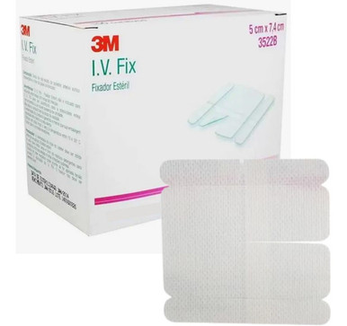 3M IV Fix Catheter Fixator 5cm x 7.4cm - Pack of 10