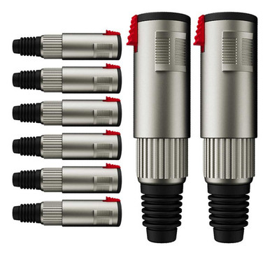 Wireconex 1/4 Female Connector P10 Plug Kit 8 Units