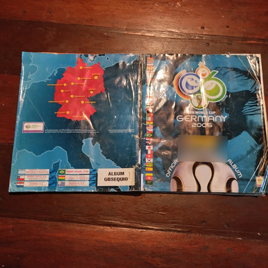 Panini Germany 2006 Sticker Album - Missing 2 Stickers