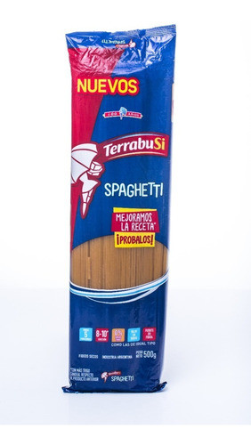 Terrabusi Fideos Tallarines 20 Paq X 500 Gr