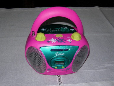 Barbie AM FM Wristwatch Radio with Antenna