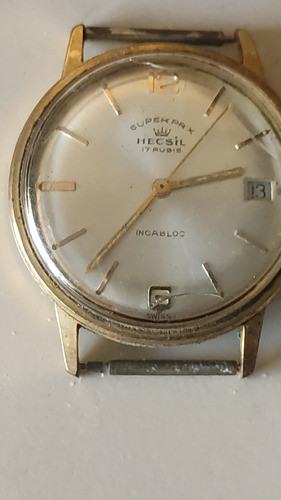 Hecsil Antique Watch 17 Jewels Super Prx
