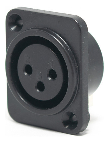 ELUMILED 2 XLR Canon 3-Pin Female Connectors for 90° Chassis