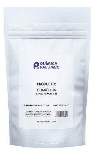 Goma Tara X 500g. Grado Alimenticio. Calidad Premium