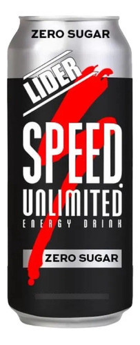 Speed Unlimited Energizante Speed Zero Sugar Sin Azucar Lata 473ml Pack X12