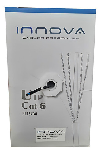 Innova Cable UTP / FTP Cat 6 305m Exterior 100% Copper 1413/6e