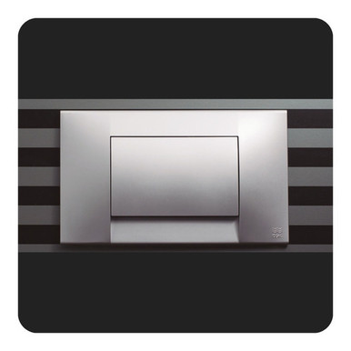 Ideal Adjustable Gray Flush Button Cover