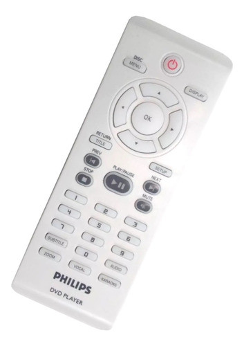 Philips DVD Remote Control DVP3020 DVP3020K DVP3020/78 DVP3040 DVP3040/12