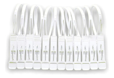 Squadrus Multi-Use Clothes Peg Kit - 24 Units for Traditional Drying Rack