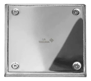 La Toscana Stainless Steel Floor Cover 10x10 with Frame