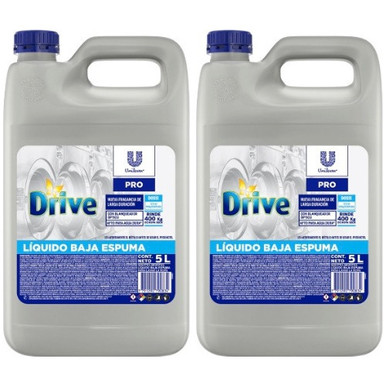 Drive Liquid Laundry Detergent 2 x 5 Liters Unilever