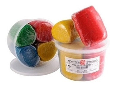 Generic Color Modeling Clay - 1 Kilo - Shapes - Sculpture