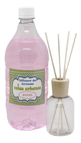 ByF Deco Aromatic Plastic Diffusers Kit with Wooden Cap x6