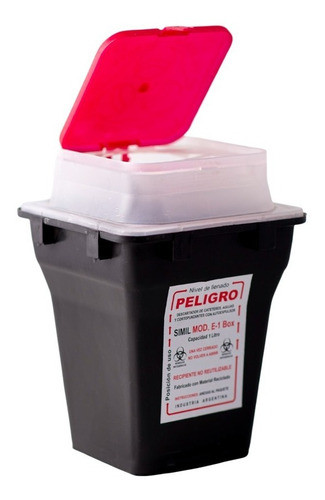 86 Irons Tattoo Needle Discarder Similar Model E-1 Box 1 Liter