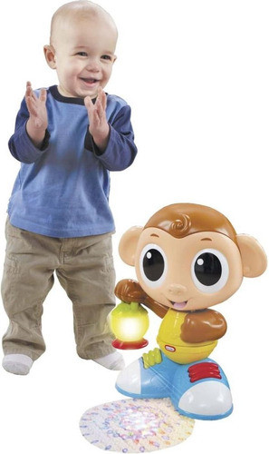 Little Tikes Movin' Lights Monkey Musical Toy with Sound and Movement