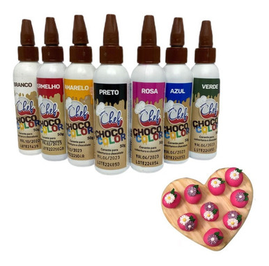 Iceberg Choco Color Chocolate Dye 50g 7 Units