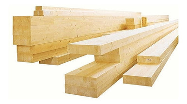 Wood Laminated Beam / Strut Pine 2 x 4 x 3m